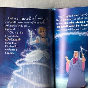 Disney | Other | New Disney Princess Cinderella Hardcover Storybook ...